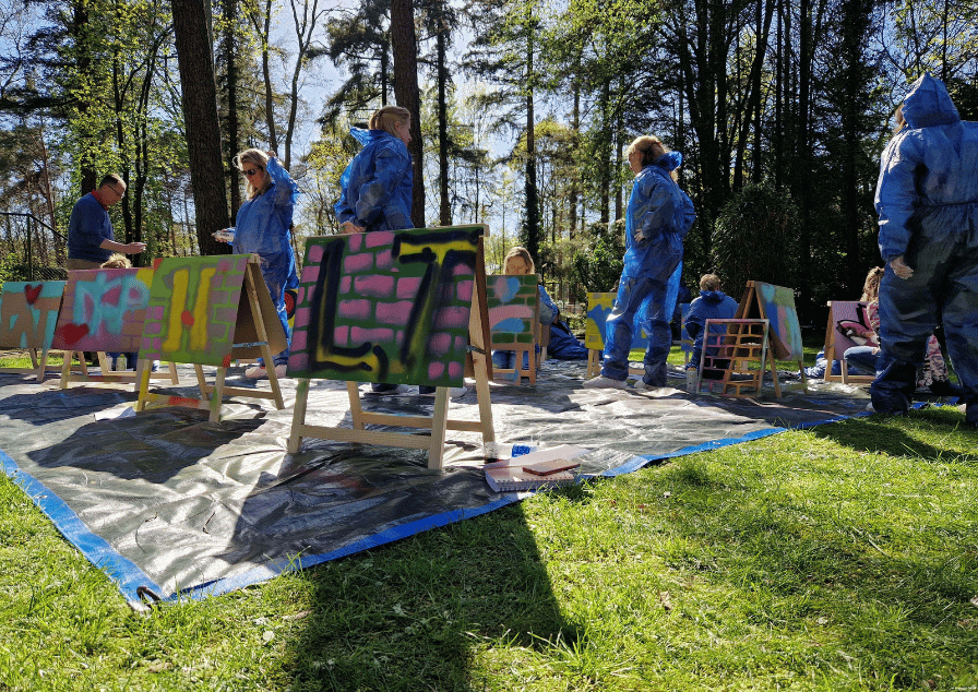Graffiti workshop | Creatief bedrijfsuitje en teambuilding workshop