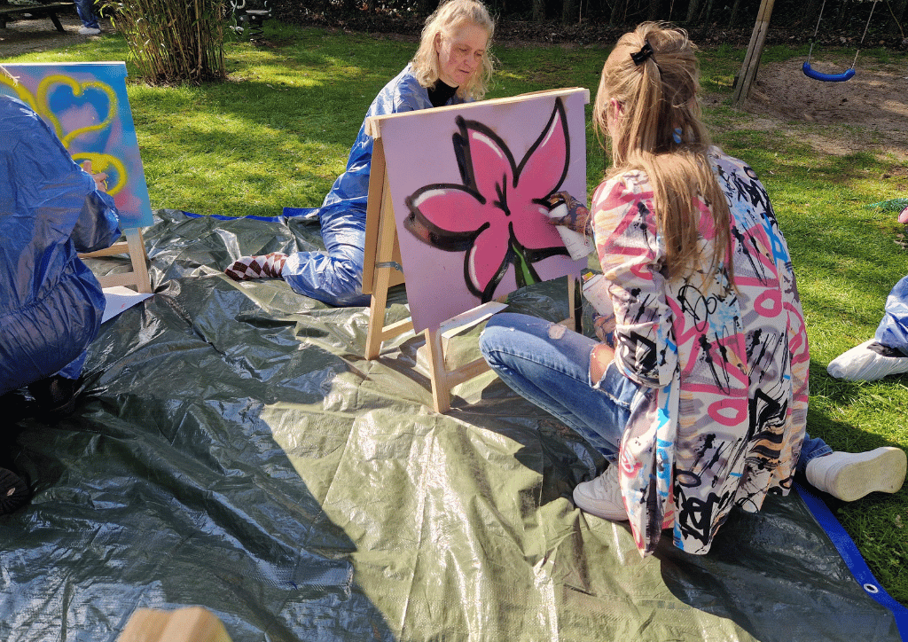 Graffiti workshop | Creatief bedrijfsuitje en teambuilding workshop